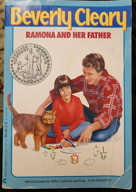RAMONA AND HER Father - Paperback By Cleary, Beverly; Beverly Cleary ...