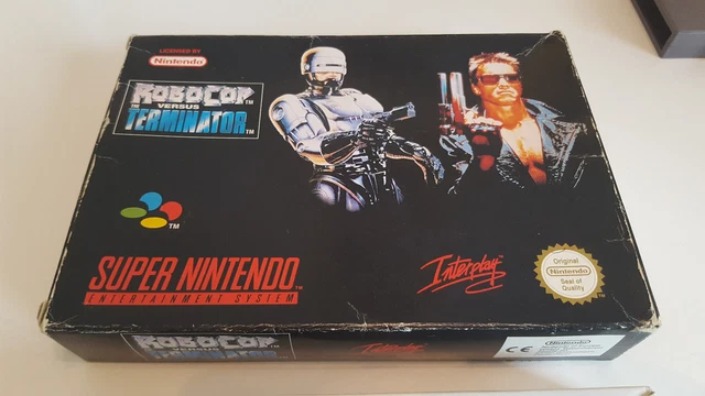 ROBOCOP VERSUS TERMINATOR RARE VERSION original Super Nintendo Snes EUR ...