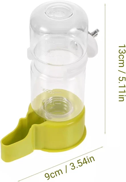 AUTOMATIC BIRD WATER Feeder for Parrots, Pigeons, and Small Birds ...