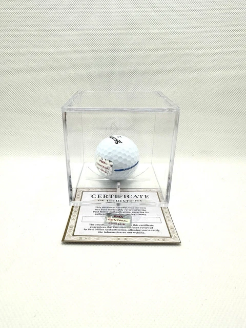 JON RAHM GOLF Player Ball Hand Signed Autograph Rare Exclusive Showcase ...