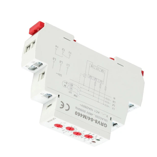 3-PHASE VOLTAGE MONITORING Relay Phase Sequence Phase Failure ...