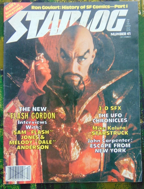 STARLOG 41 FLASH Gordon Sam Jones Escape from New York Alien Starstruck ...