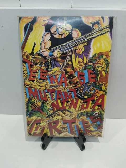 TEENAGE MUTANT NINJA Turtles #34 book issue 1990 Mirage Studios Eastman ...