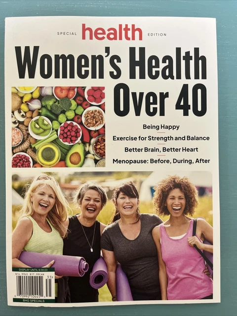 SPECIAL HEALTH EDITION "Women's Health Over 40" Magazine 2023 £2.25 ...