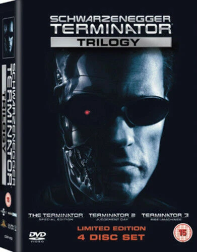 TERMINATOR DVD BOX Set Trilogy Complete 3 Movie Collection (4 Discs) £9 ...