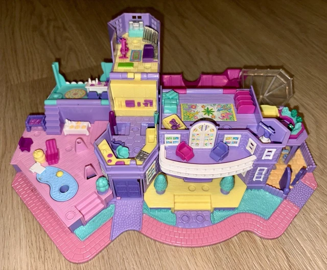 BLUEBIRD POLLY POCKET Magical Mansion! Working Lights, 1 Figure ...