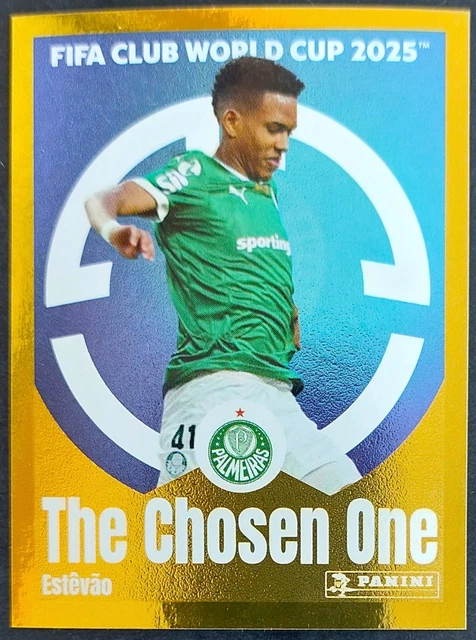 PANINI FIFA CLUB WORLD CUP 2025 - Sticker #19 - ESTEVAO WILLIAN The ...