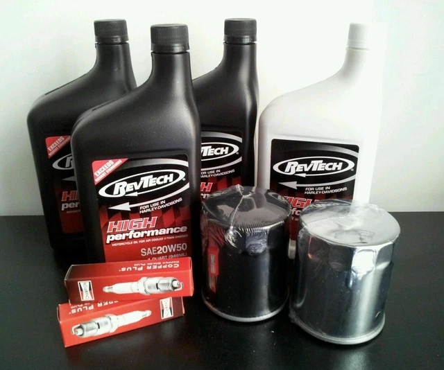 OIL REPLACEMENET KIT Engine REVTECH Harley Sportster XL 883 1200 Forty ...