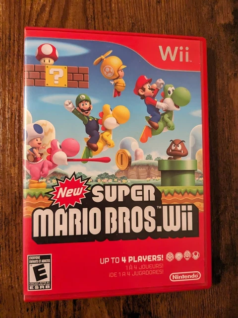 NEW SUPER MARIO Bros. Wii - Nintendo Wii Game CIB COMPLETE TESTED £23. ...