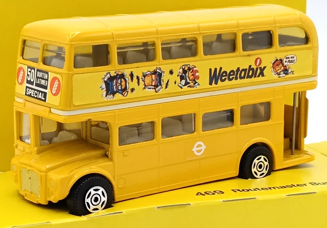 CORGI ROUTEMASTER Bus Diecast Model 469 Weetabix Burton Latimer £9.99 ...