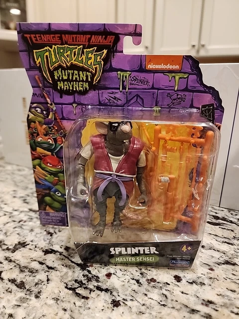 FIGURINE SPLINTER TEENAGE Mutant MAYHEM Ninja Turtles 4" Master Sensei ...