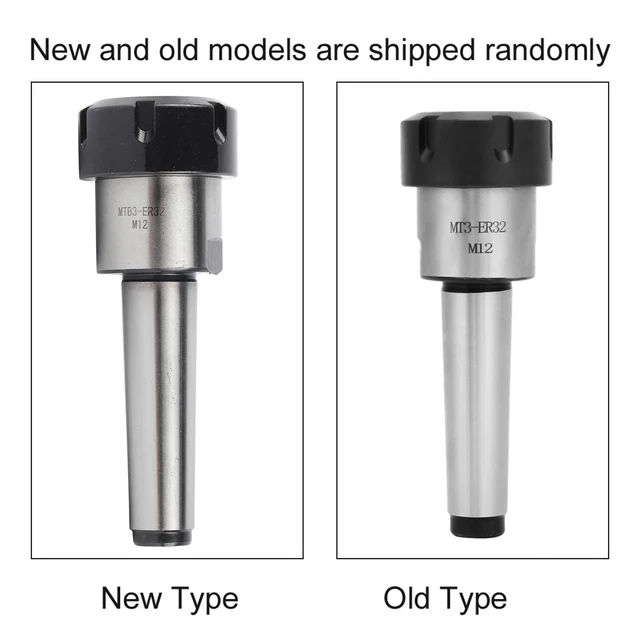 1PC MTB3 ER32 M12 Collet Chuck Morse Taper Holder 6x ER32 Spring ...