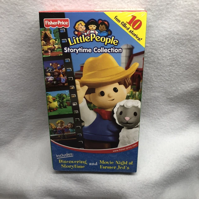 LITTLE PEOPLE STORYTIME Collection VHS 2004 Fisher-Price Rare Classic ...