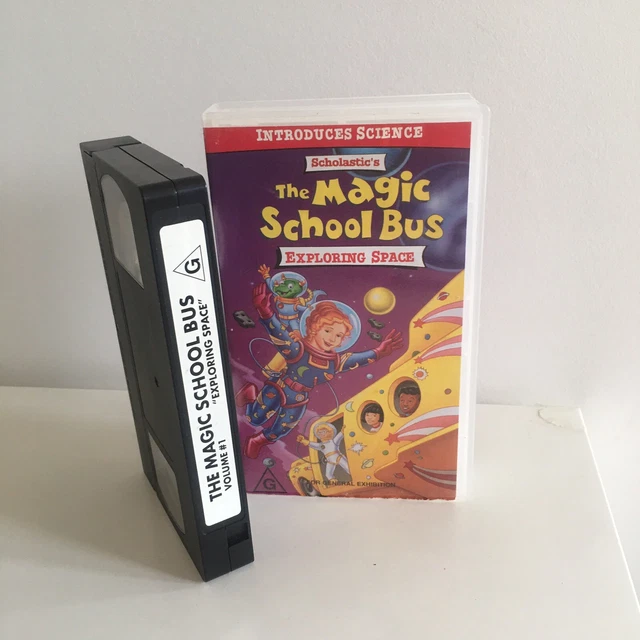 THE MAGIC SCHOOL Bus VHS Volume 1 Exploring Space 1999 Scholastic $9.95 ...