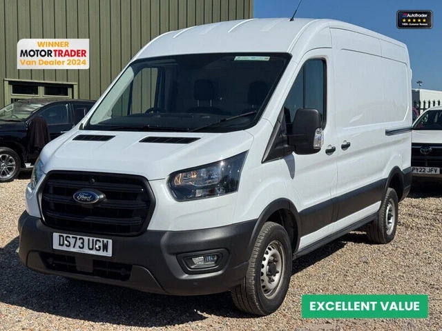 2023 FORD TRANSIT MWB L2H2 Medium Roof 350 Leader Ecoblue Sensors EURO ...