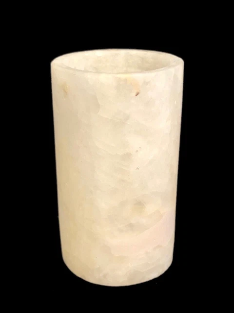 LARGE BEAUTIFUL ANCIENT Egyptian Alabaster Storage Vessel 300 Bc (2) £6 ...