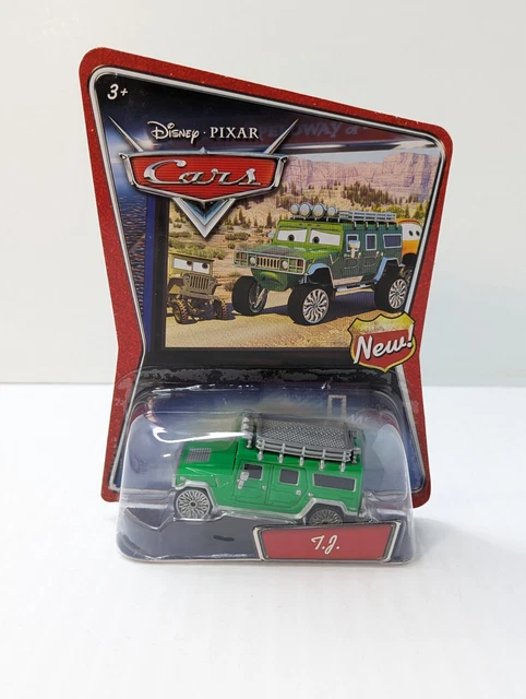 DISNEY PIXAR CARS Diecast T.J. Humvee Hummer TJ scala 1/64 nuovo in ...