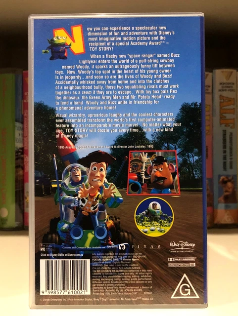 TOY STORY - Walt Disney - Pixar - Vhs $29.95 - PicClick AU