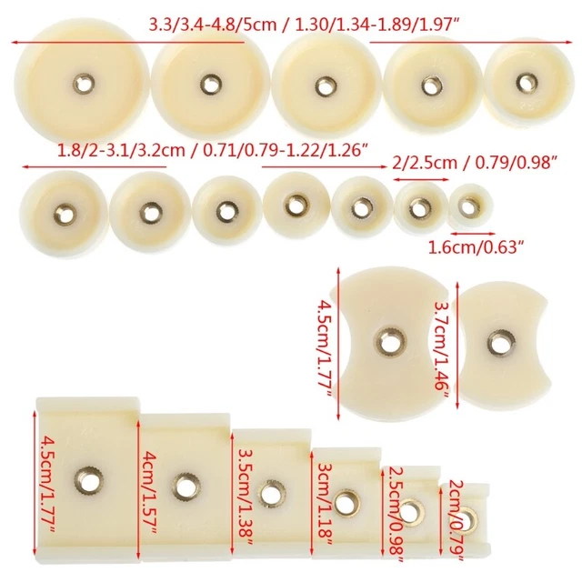 BACK FITTING DIES Replacement Set Different Size for Watch Repair Parts ...