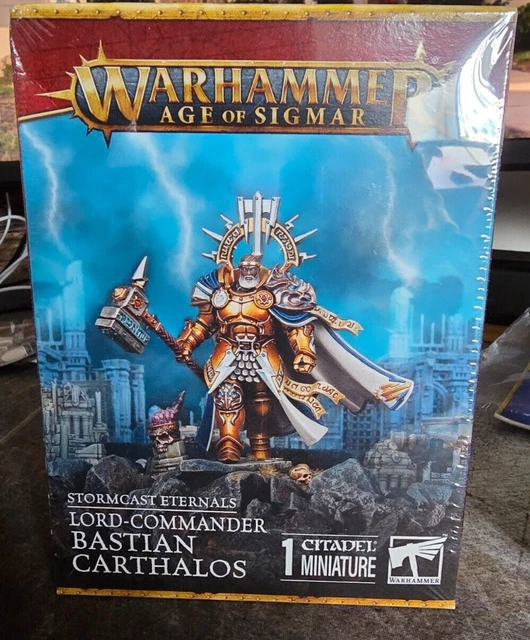 WARHAMMER AGE OF Sigmar Stormcast Eternals Lord-Commander Bastian ...