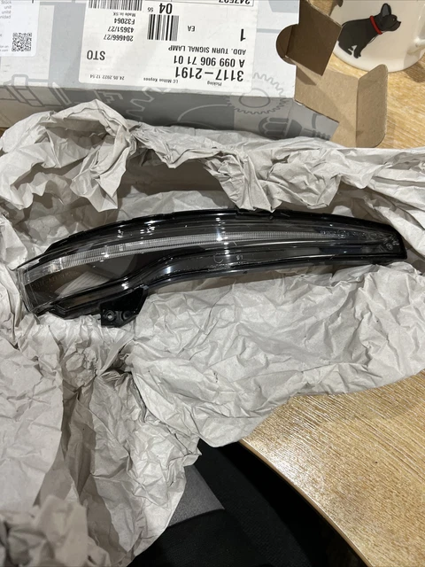 GENUINE MERCEDES-BENZ W205 C-Class LH Mirror Repeater Indicator Lamp ...