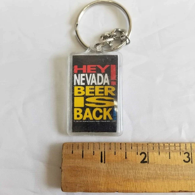 VINTAGE COORS EXTRA Keychain Nevada Beer is back acrylic key ring $8.00 ...