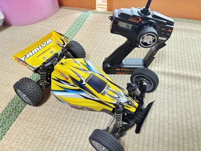 TAMIYA 374 SAND Viper DT-02 1/10 RC Car RTR Lightweight 2WD Buggy Used ...