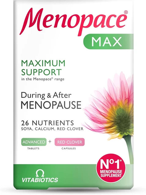 MAX, CAPSULE SUPPLEMENTS Supporting Menopause, Vitabiotics £17.35 ...