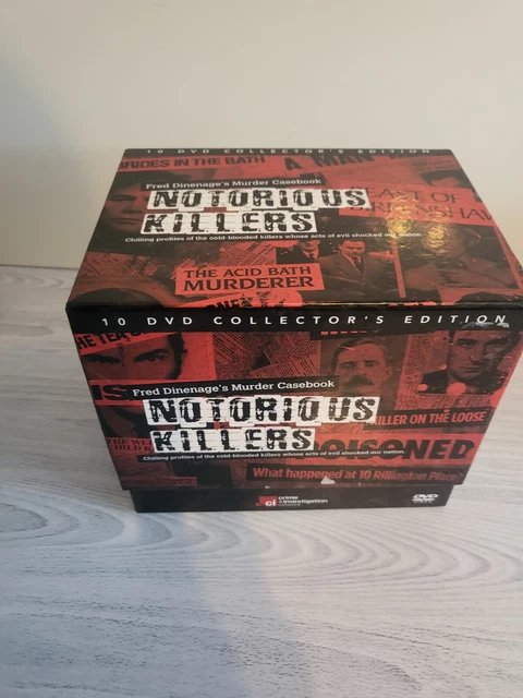 FRED DINENAGE'S MURDER Casebook Notorious Killers DVD Crime Quality ...