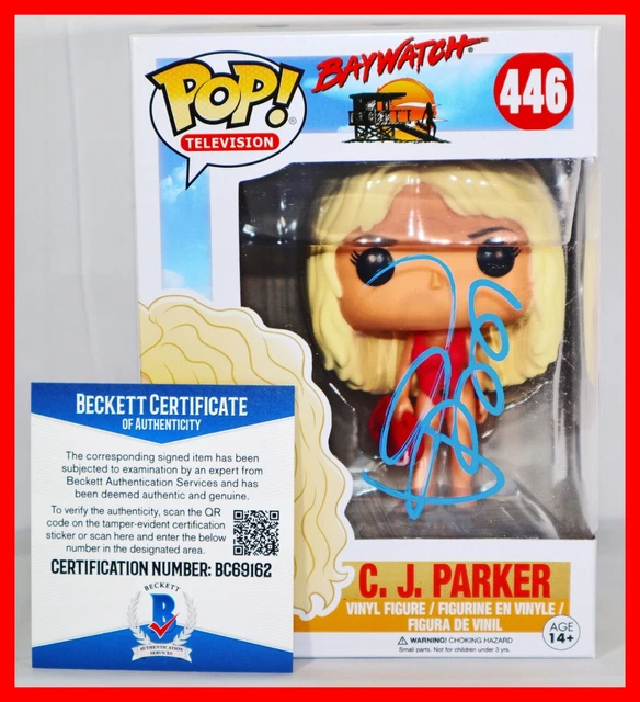 PAMELA ANDERSON AUTOGRAPH - C. J. Parker - Baywatch - Signed Funko Pop ...