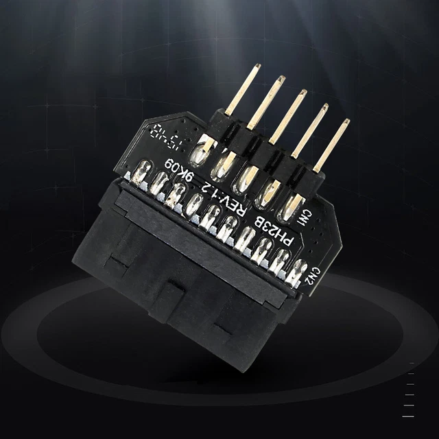 9 PIN ADAPTER Plug Port Converter Motherboard Chassis Accessories ...