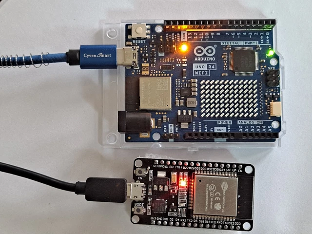 Doit Esp32 Devkit V1 Esp32 Devkit Wroom 32 D And Arduino Uno R4 Wifi