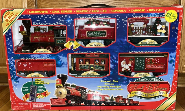 EZTEC G-GAUGE NORTH Pole Express Remote Control Animated Christmas ...