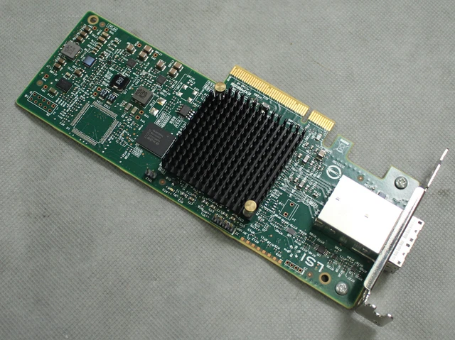 LSI SAS 9300-8E 12G SAS 6G SATA 8-Port PCI-E x8 Host Bus Adapter HBA ...