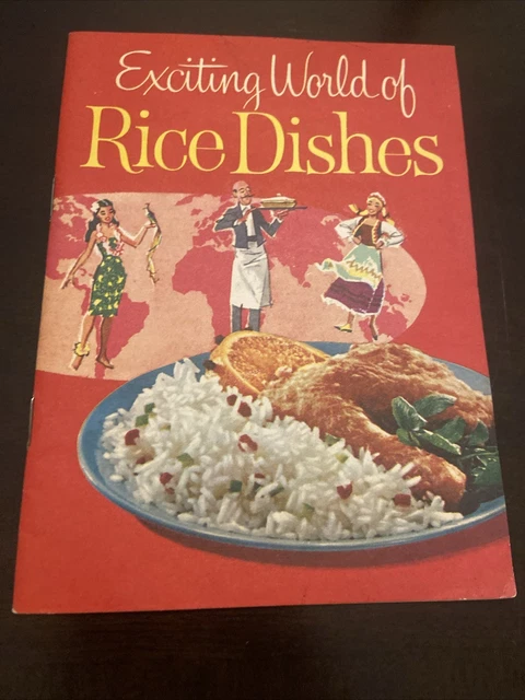 VINTAGE 1959 GENERAL Foods recipe booklet Exciting World of (Minute ...