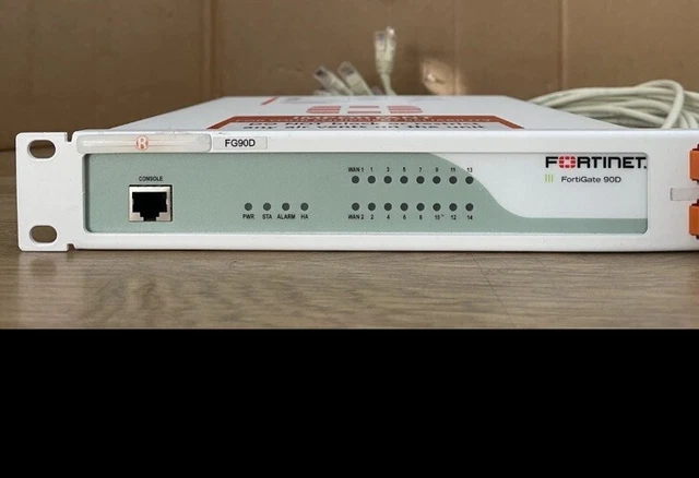 FORTINET FORTIGATE-90D FIREWALL with Brackets Including PSU Fortigate ...