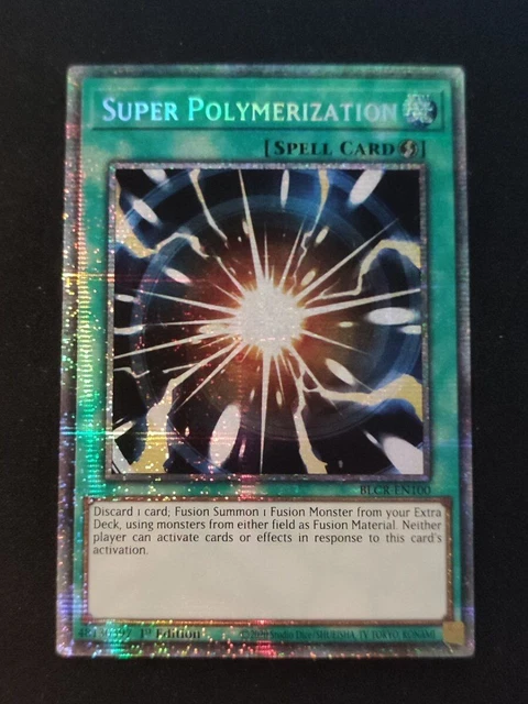 YU GI OH Super Polymerization STARLIGHT BLCR-EN100 1a edizione EUR 199 ...