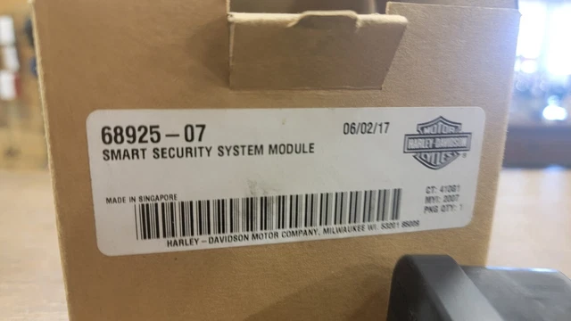 **NOS** SMART SECURITY System Module Softail - Dyna 68925-07 Harley ...