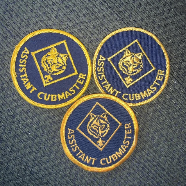 OLDER BOY SCOUT Cub Scout Assistant Cubmaster Position Patch $4.95 ...