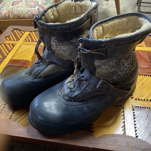 ORIGINAL WW2 TYPE A-6 A? Pilot's Winter Flying Boots US Army Air Force ...