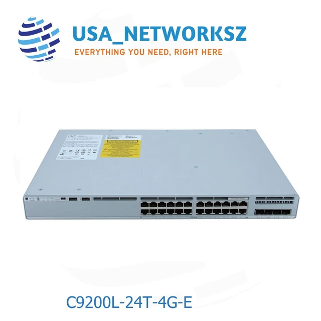 C9200L-24T-4G-E CISCO C9200L 24-Port-Daten, 4 x 1G, Network Essentials ...