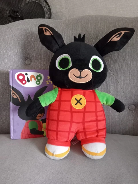 BING SOFT TOY Plush Rabbit Teddy with Book 35cm Tall £10.77 - PicClick UK