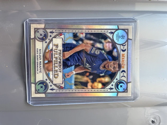 TOPPS MERLIN CHROME 2021/22 Kylian Mbappe Prophecy Fulfilled Insert PSG £0.99 - PicClick UK
