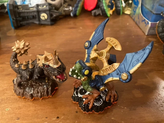 SKYLANDERS GIANTS SERIES 2 Drobot and Bash Rare Figures Lot $22.50 ...