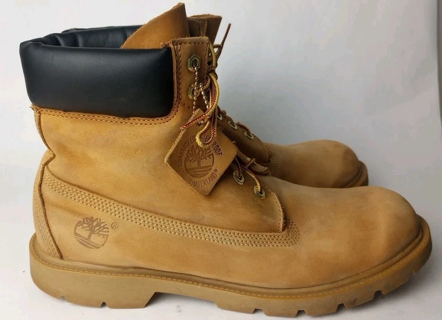 MEN'S TIMBERLAND 6& Boots Size 11, 18094, Wheat Nubuck Leather ...