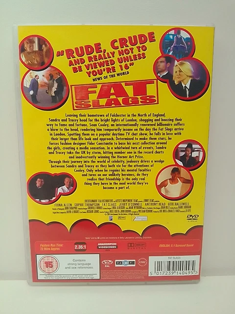 VIZ FAT SLAGS Movie DVD Fiona Allen Sophie Thompson Gerry Halliwell ...