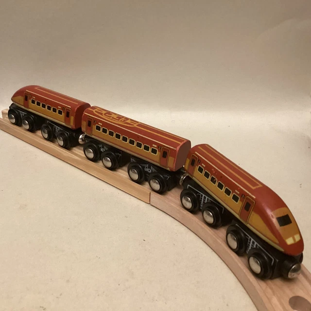 WOODEN TRAIN TRACK Intercity Express. Brio Thomas the tank engine ...