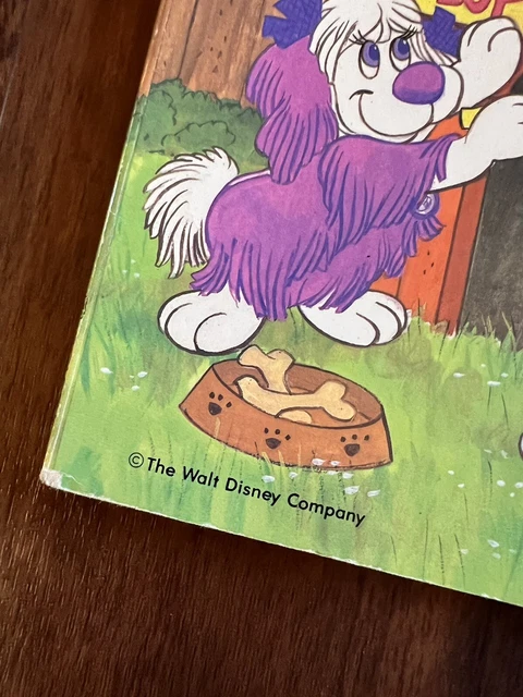 DISNEY FLUPPY DOGS Coloring Book Connect The Dots Vintage 80s Golden ...