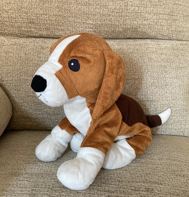 IKEA GOSIG VALP Beagle Dog Puppy Plush Soft Toy Brown White £12.99 ...