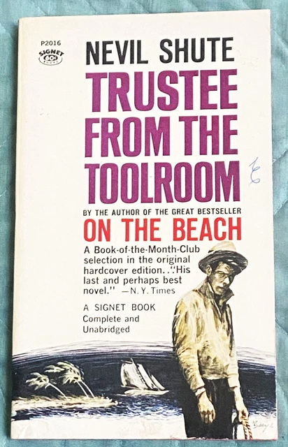 NEVIL SHUTE/TRUSTEE FROM THE TOOLROOM 1a Edizione 1961 EUR 18,96 ...